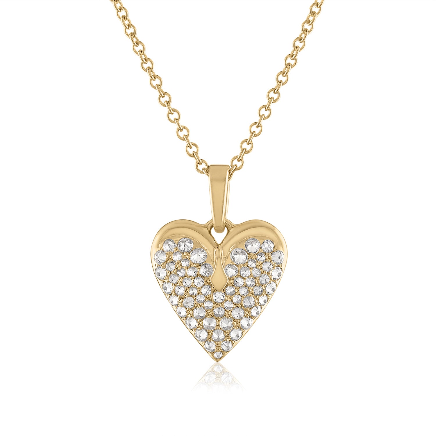 ELIZABETH HEART PENDANT – Loriann Jewelry